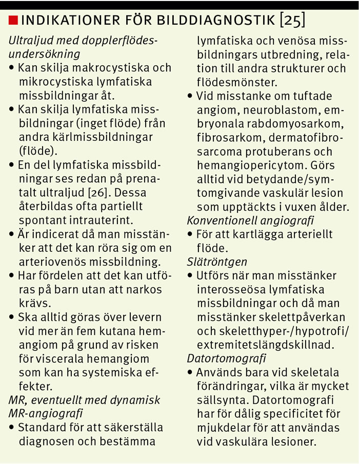 Vaskulära lesioner, del 1: – Läkartidningen